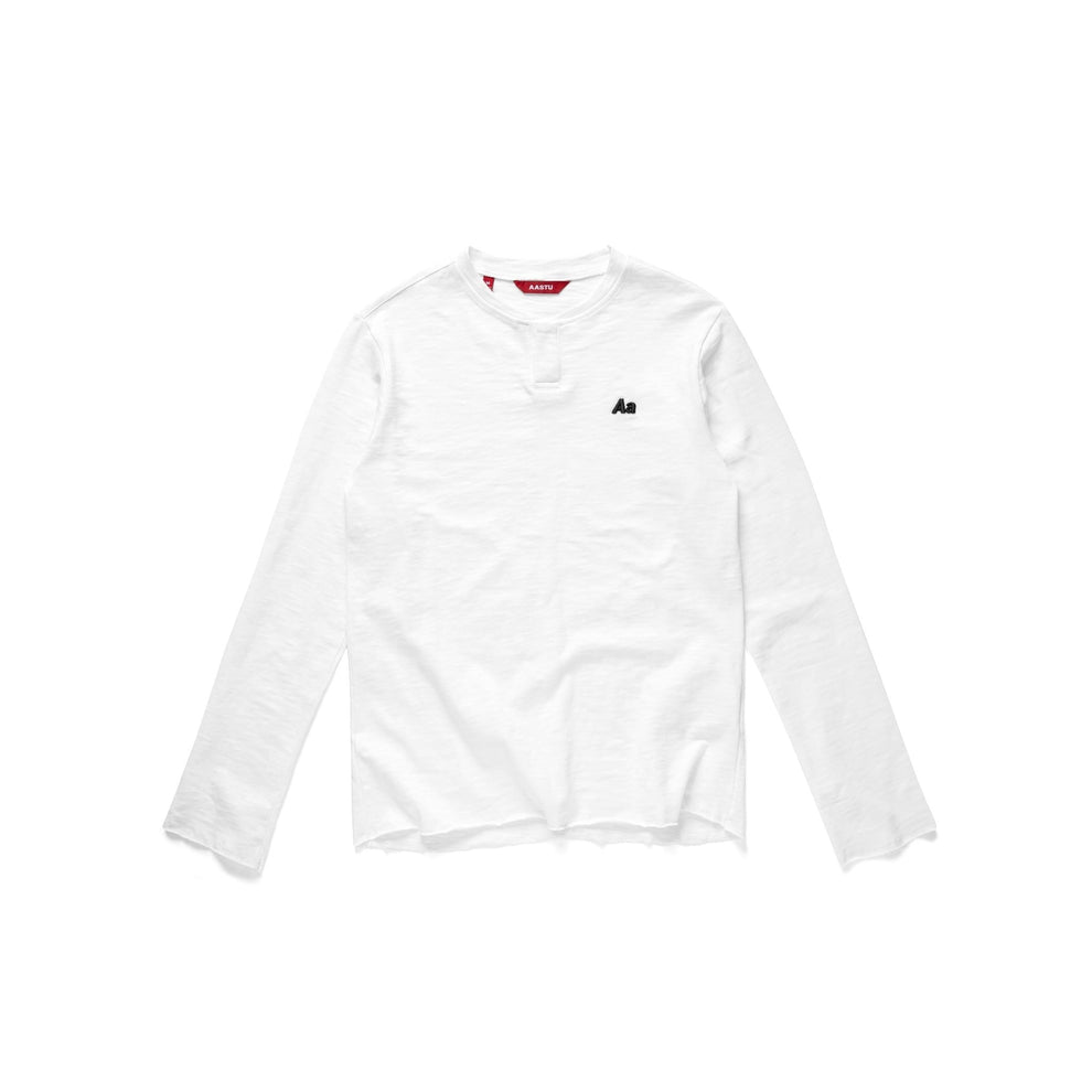 AA SLUB COTTON LONG SLEEVE // WHITE – AA STU.